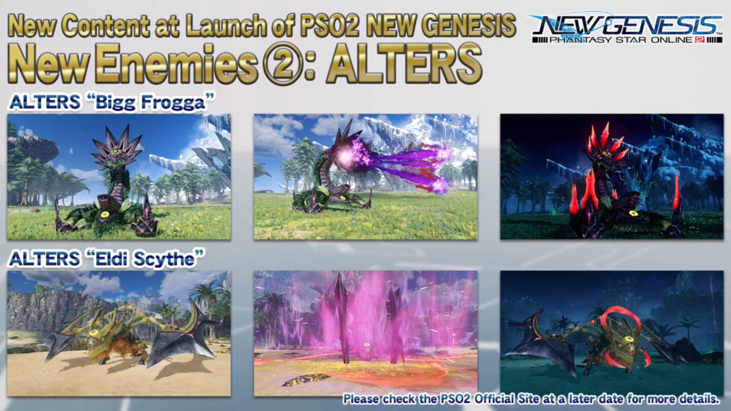 Phantasy Star Online 2: New Genesis details new areas, characters ...
