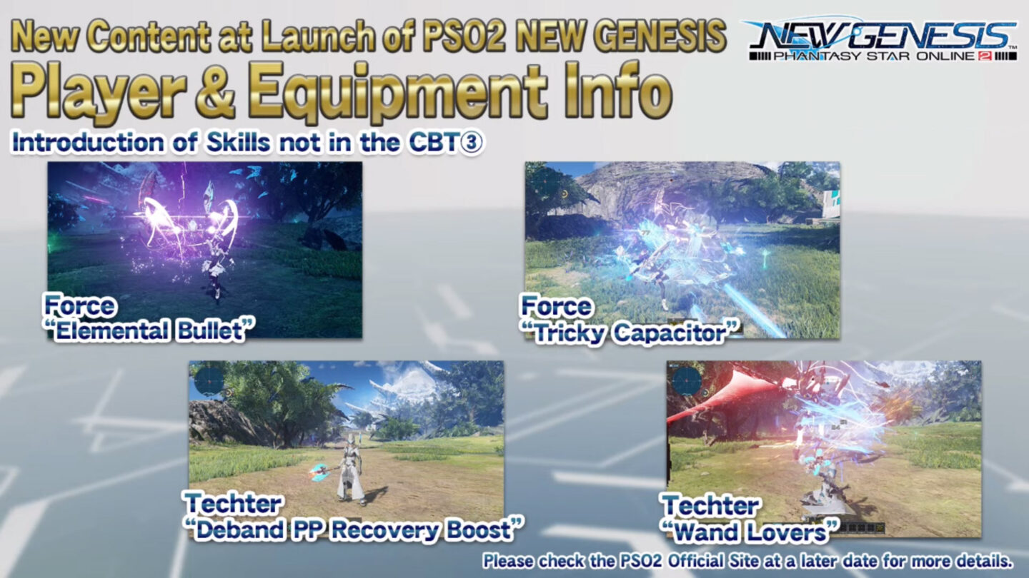 Phantasy Star Online 2: New Genesis details new areas, characters ...