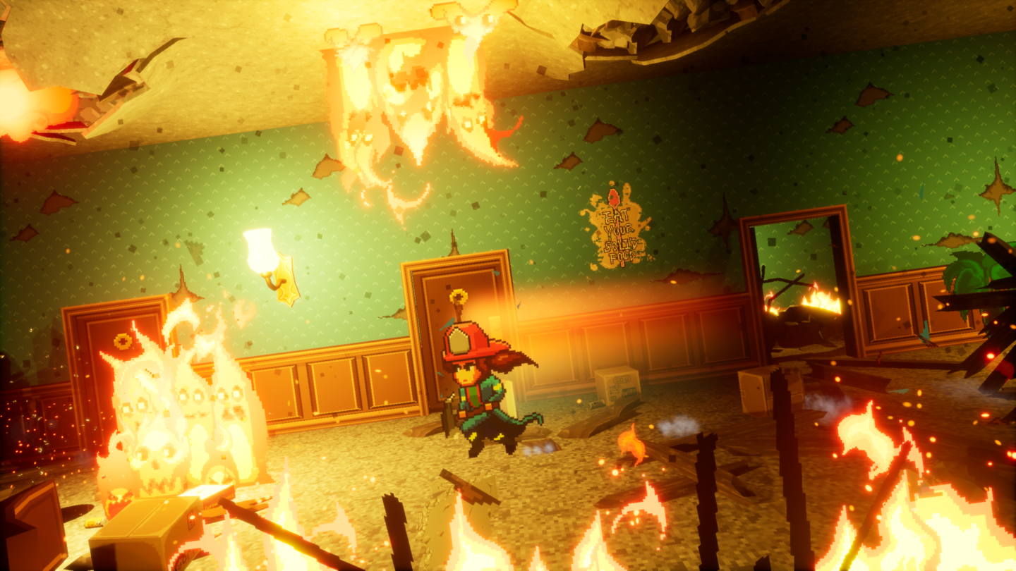 Action rescue platformer Firegirl coming to PS5, Xbox Series, PS4, Xbox ...