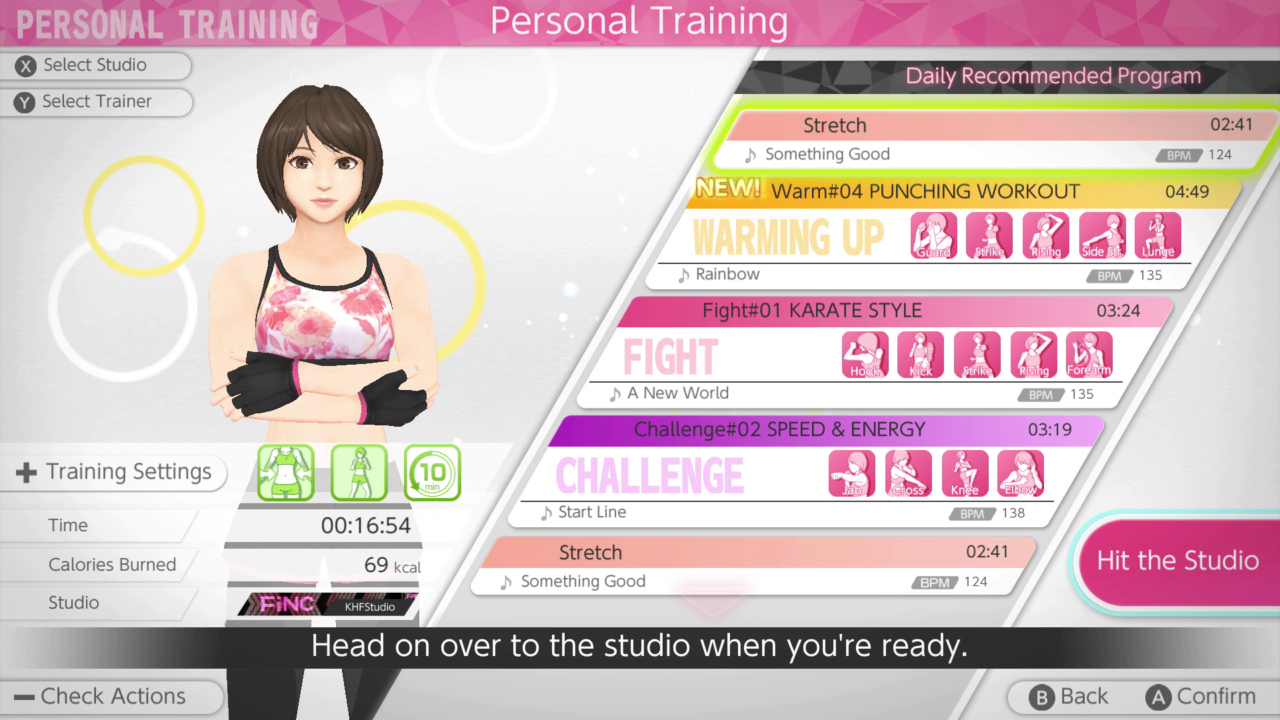 Knockout Home Fitness for Switch coming west this fall - Gematsu
