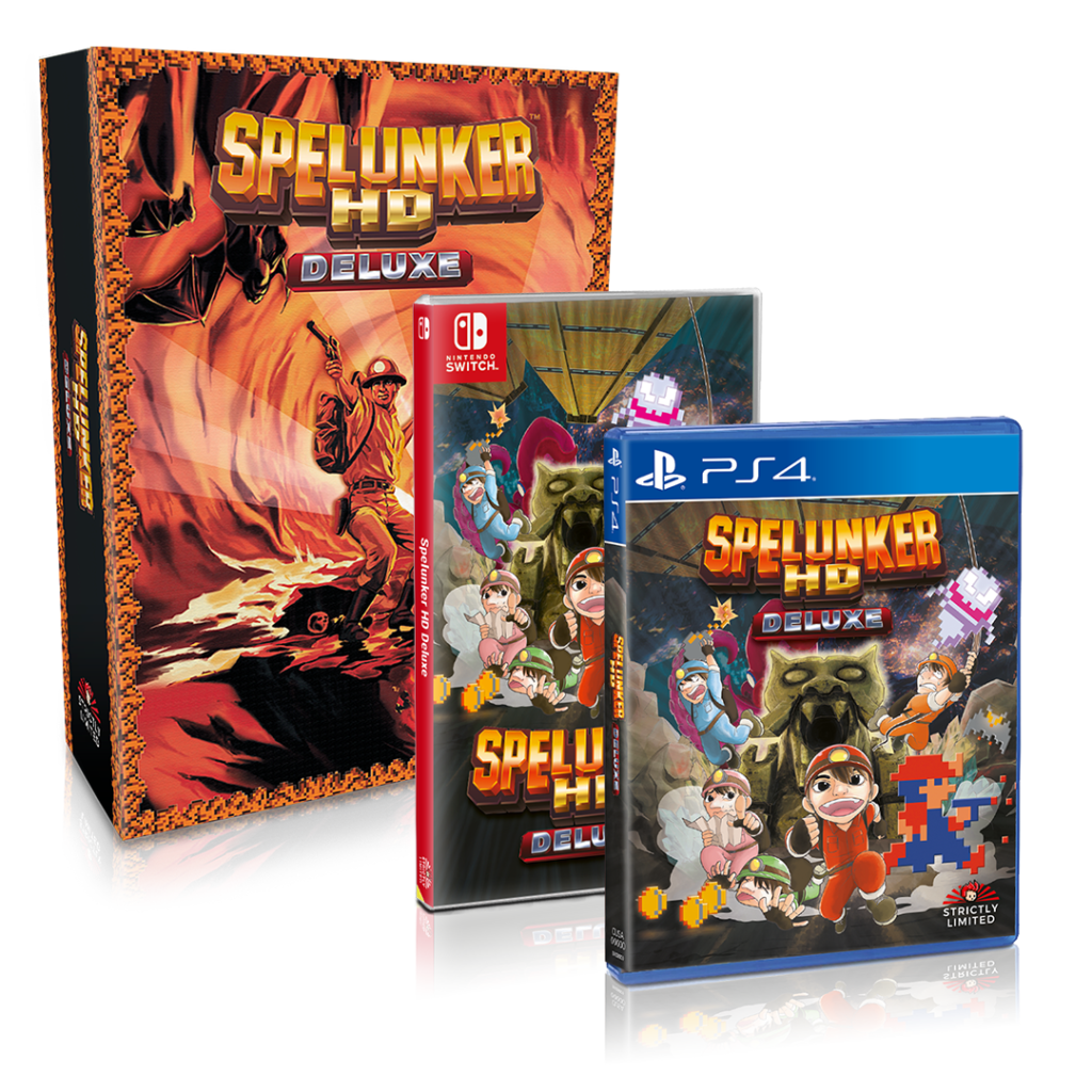 Spelunker HD Deluxe coming west in Q3 2021 - Gematsu