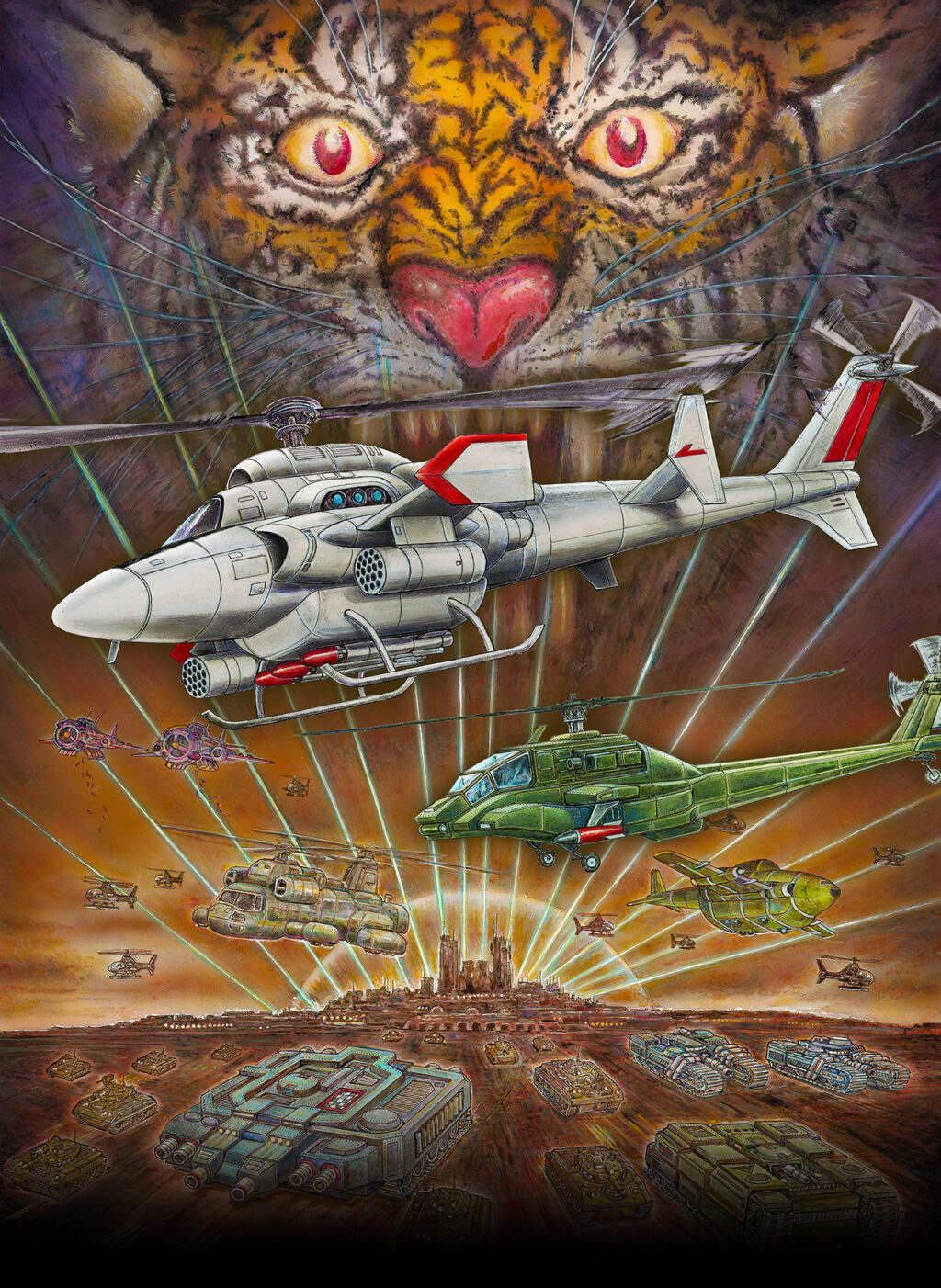 Toaplan shoot ’em up collection Kyukyoku Tiger-Heli announced for PS4 ...