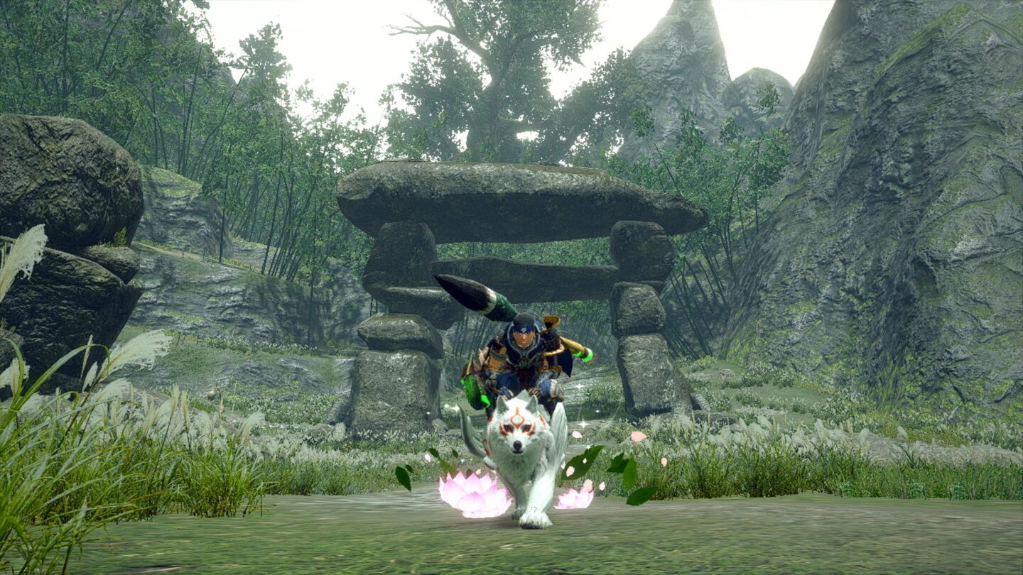 Monster Hunter Rise x Okami collaboration begins July 30 - Gematsu