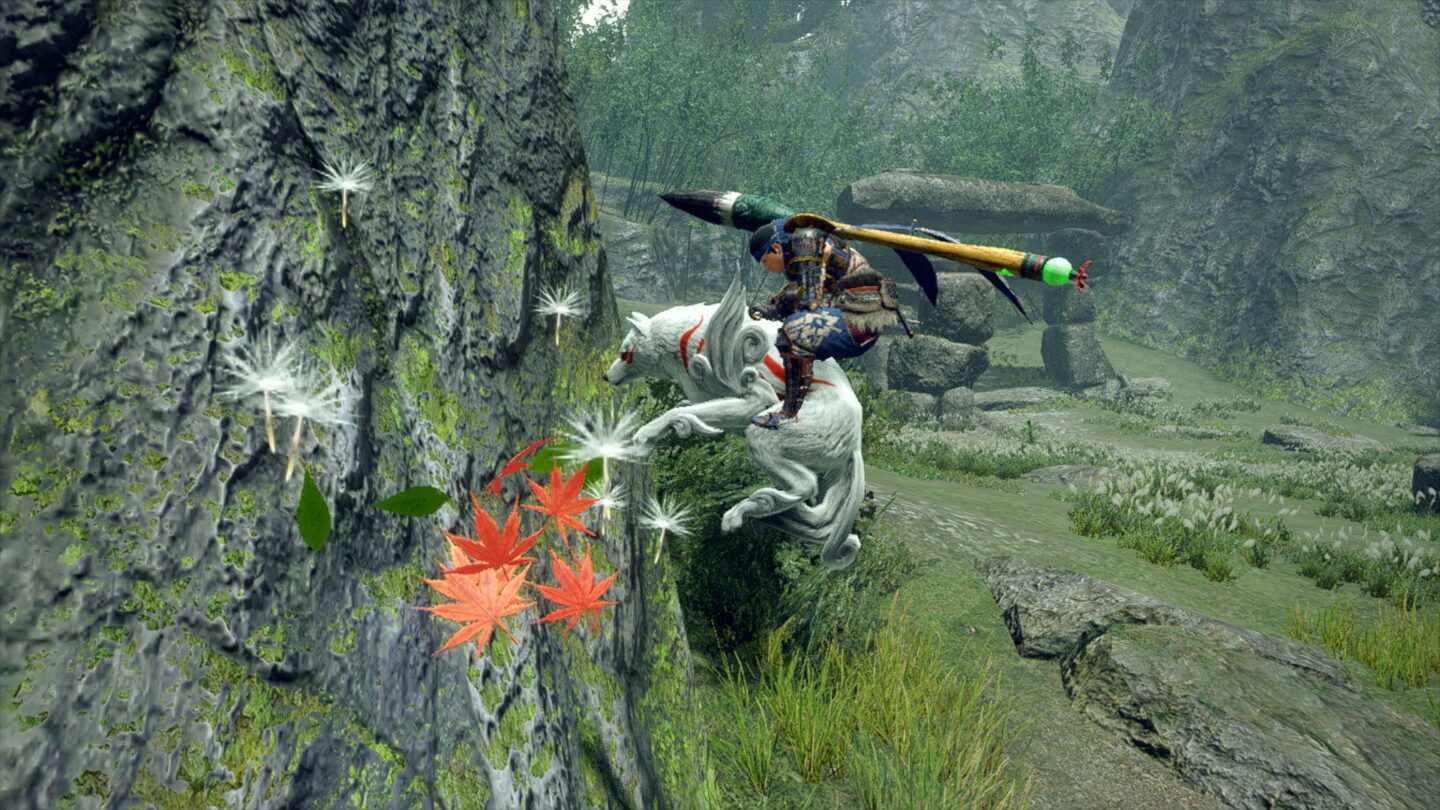 Monster Hunter Rise x Okami collaboration begins July 30 - Gematsu