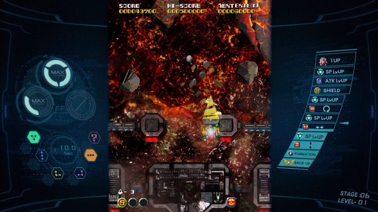 Sol Cresta details ‘dock-and-split’ system and ‘Formations’ - Gematsu