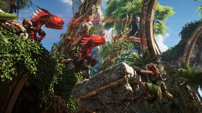 Horizon Forbidden West developer blog - Traversal and survival with ...