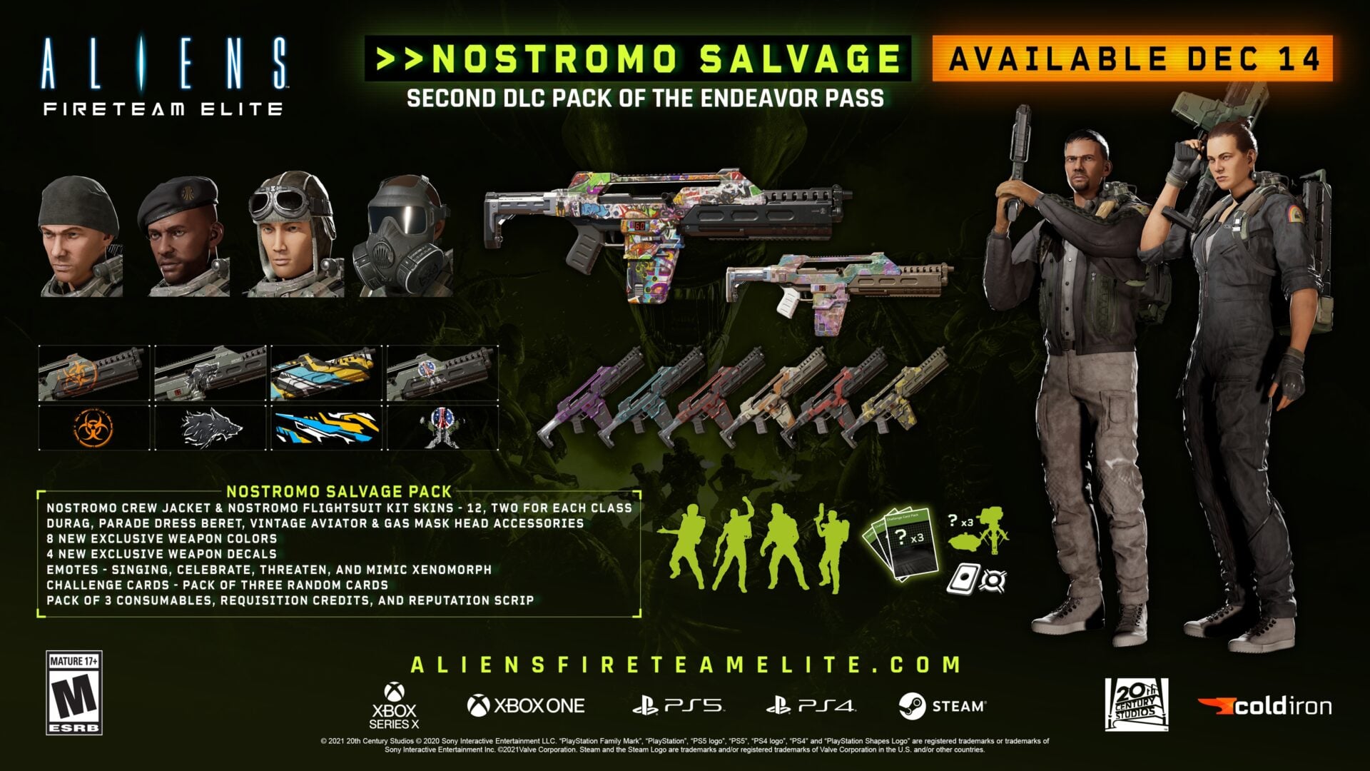 Aliens: Fireteam Elite - Gematsu