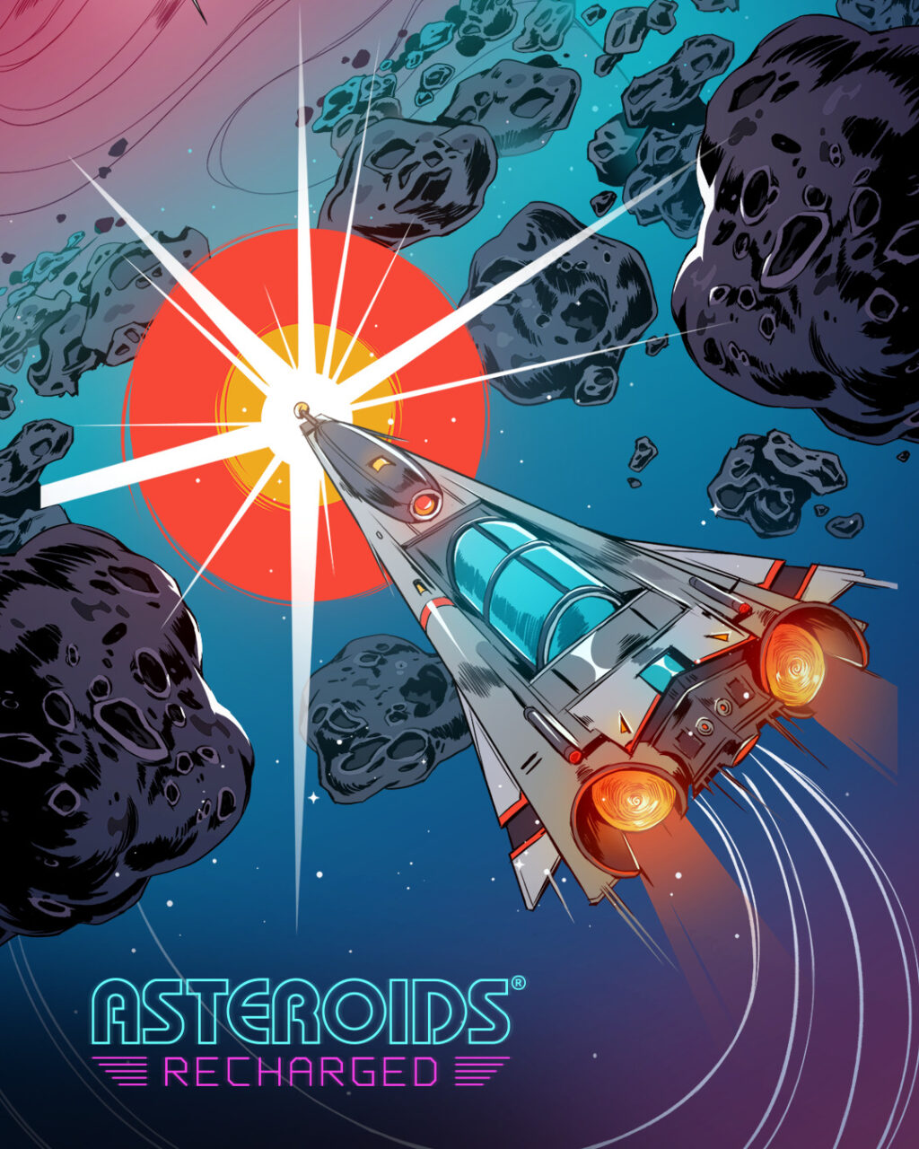 Asteroids: Recharged announced for PS5, Xbox Series, PS4, Xbox One ...