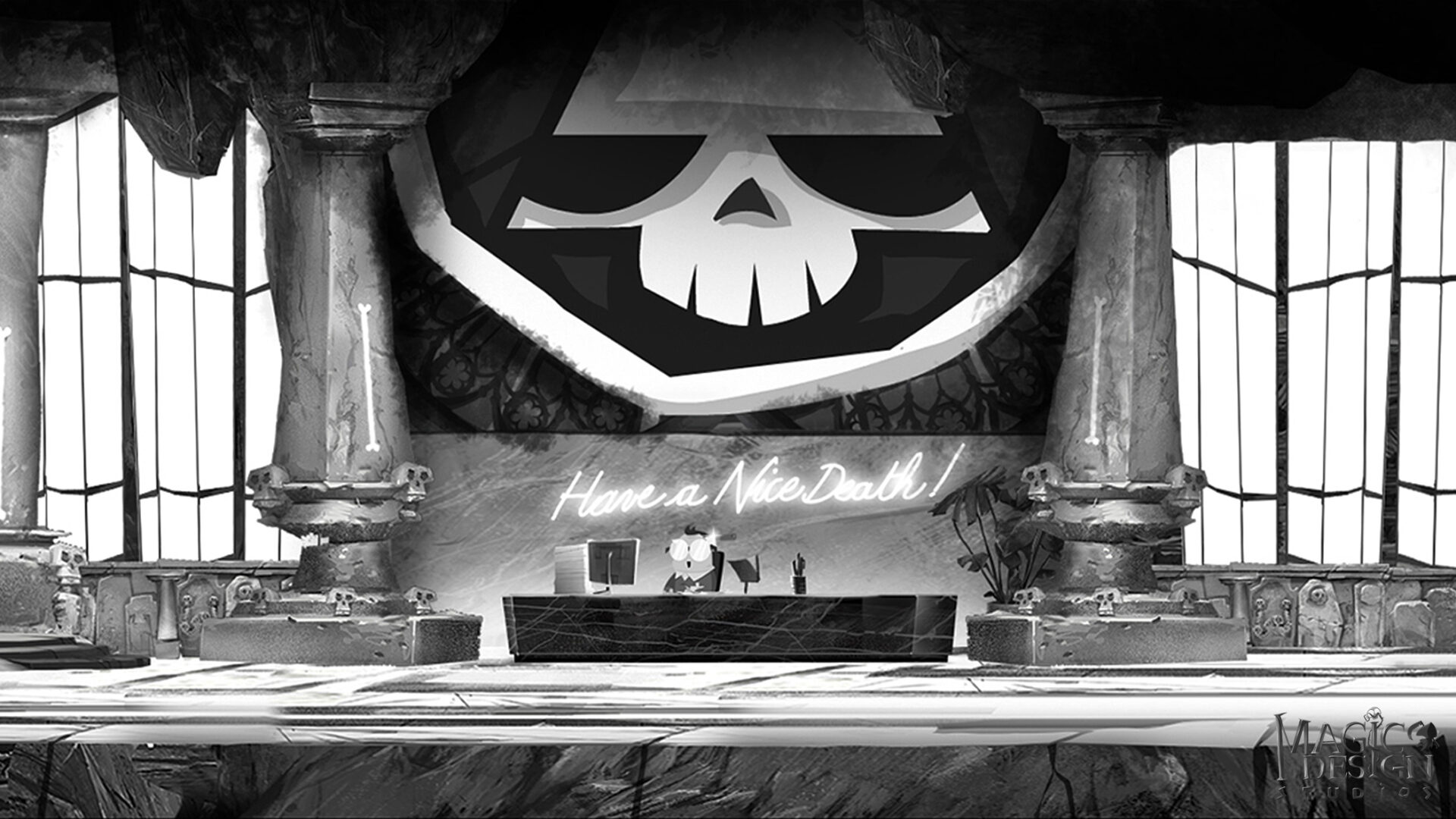 2D action roguelite game Have a Nice Death announced for PC - Gematsu