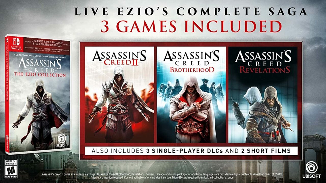 Assassin’s Creed: The Ezio Collection coming to Switch on February 17 ...