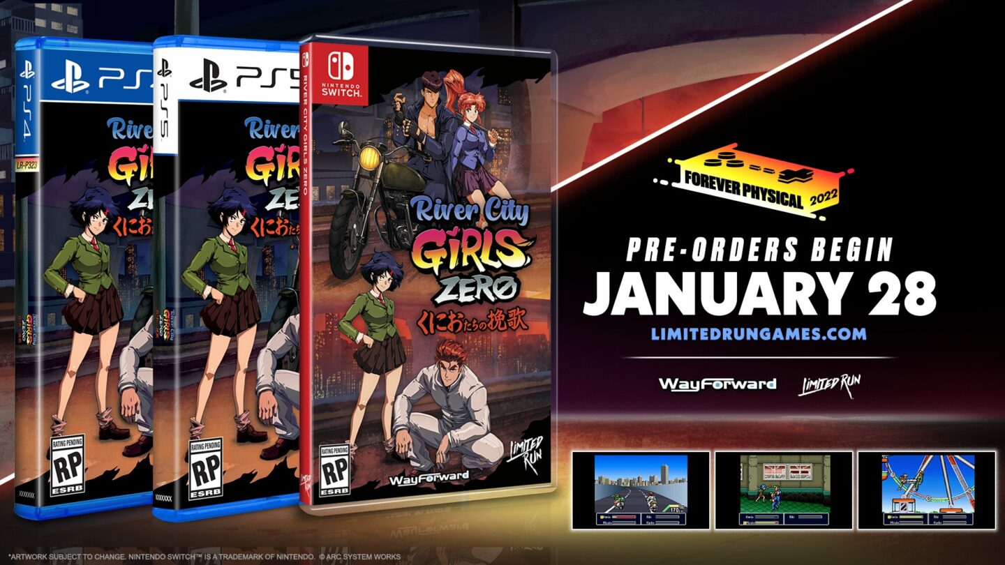 River City Girls Zero physical edition pre-orders open January 28 - Gematsu