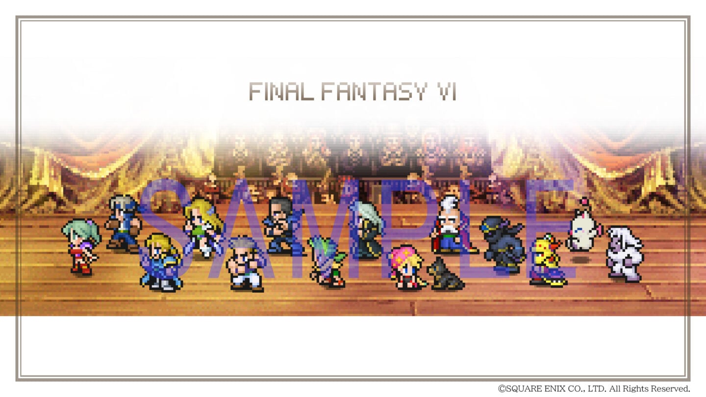 Final Fantasy Pixel Remaster series - Final Fantasy VI launches ...