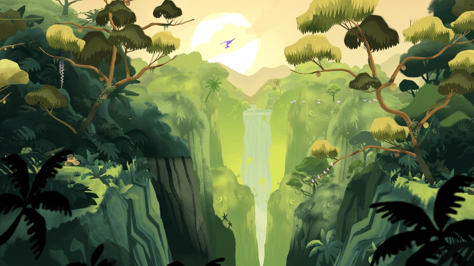 Hand-drawn adventure game Gibbon: Beyond the Trees announced for Switch ...