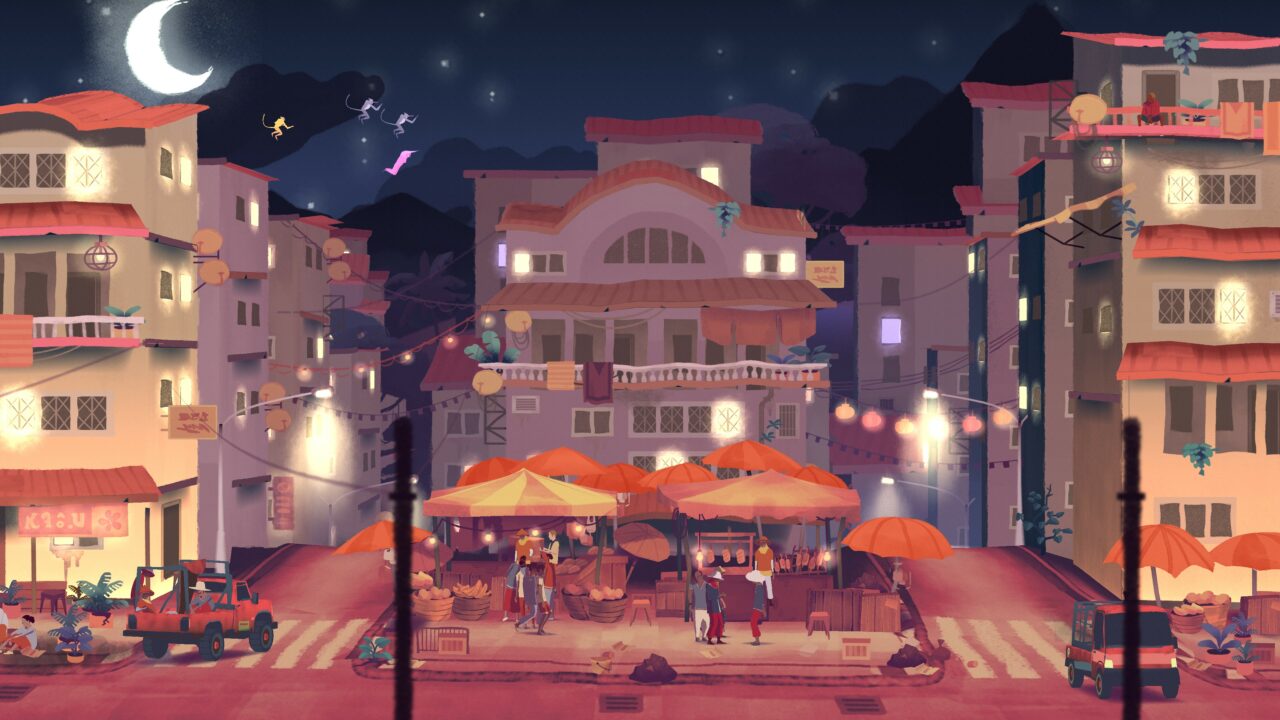 Hand-drawn adventure game Gibbon: Beyond the Trees announced for Switch ...
