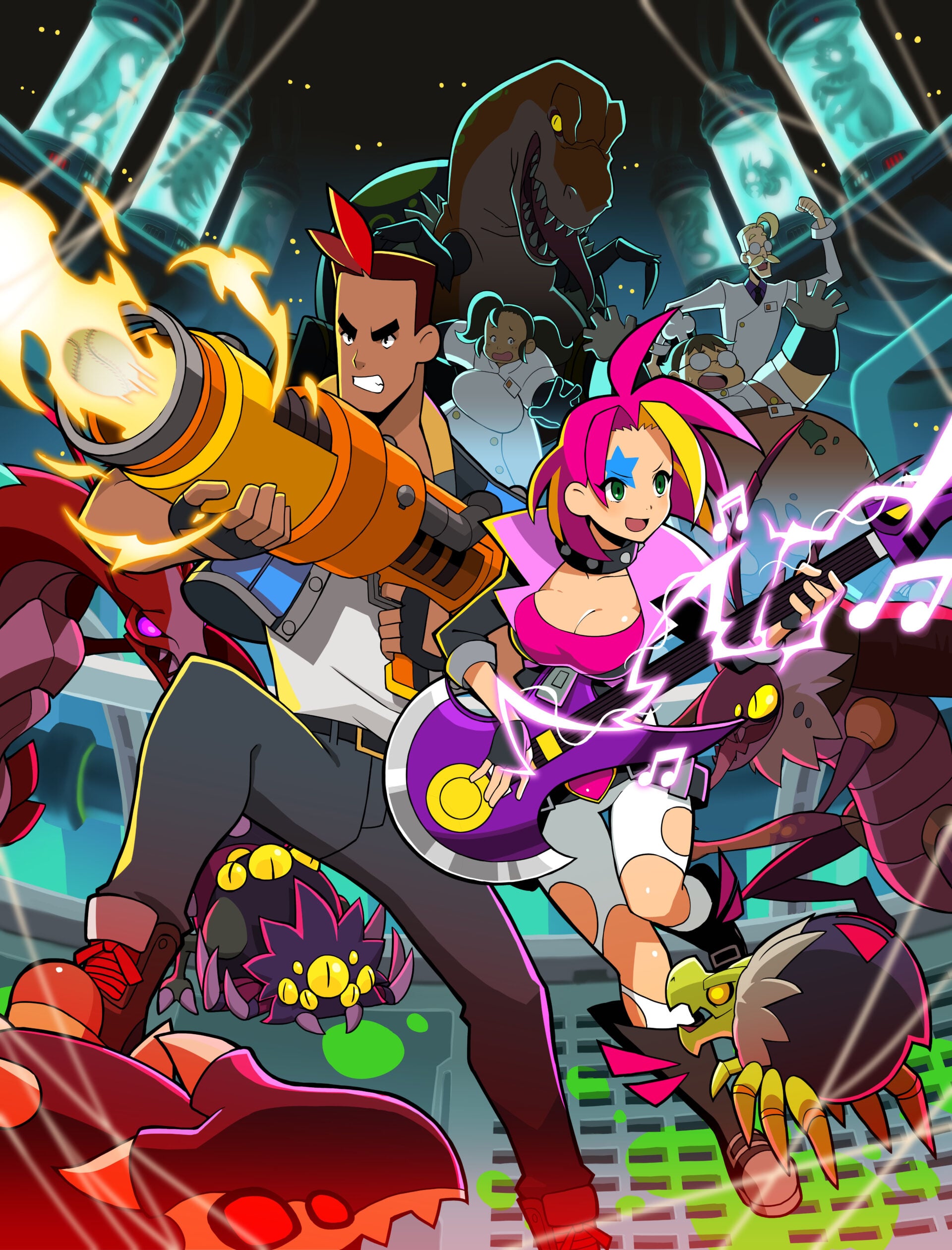 Run-and-gun co-op action game Spidersaurs coming to PS5, Xbox Series ...