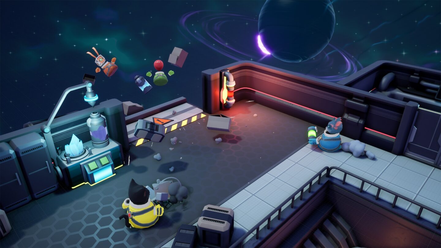 Couch co-op spaceship recovery game Fueled Up announced for PS4, Xbox ...
