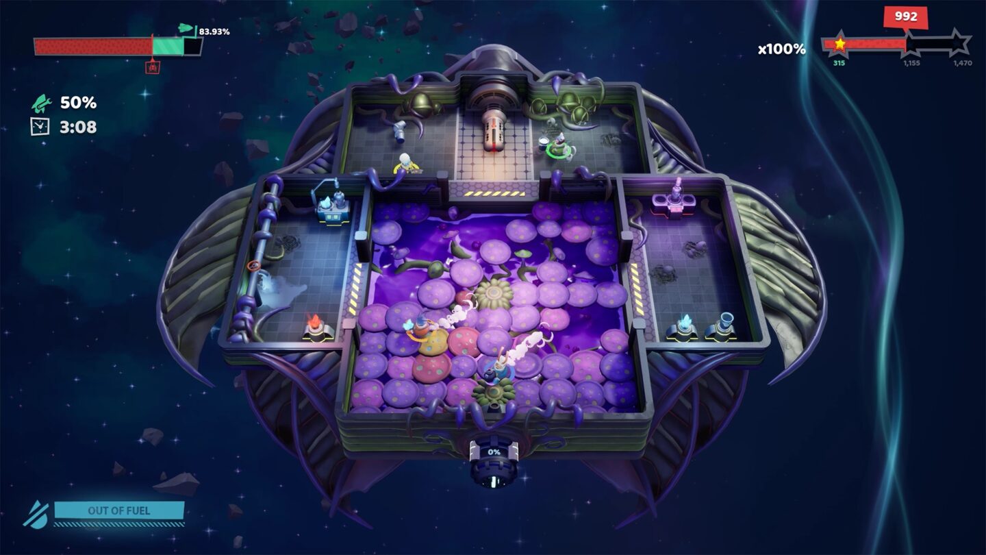 Couch co-op spaceship recovery game Fueled Up announced for PS4, Xbox ...