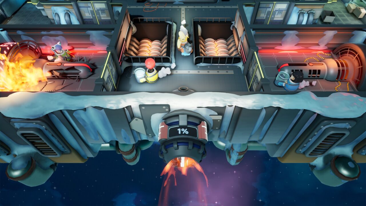 Couch co-op spaceship recovery game Fueled Up announced for PS4, Xbox ...