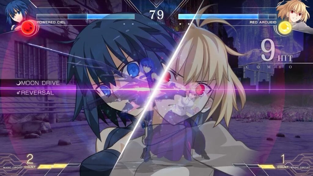 Melty Blood: Type Lumina - Powered Ciel vs. Red Arcueid and Mario Gallo ...