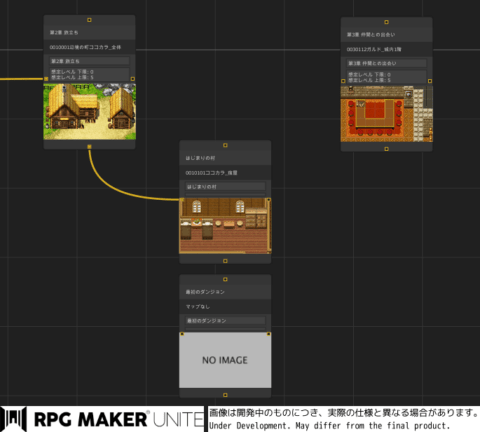 RPG Maker Unite details Outline Editor - Gematsu