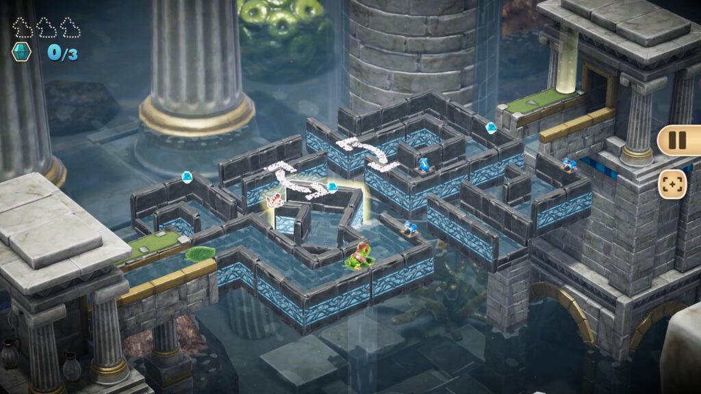 Frogger and the Rumbling Ruins - Gematsu