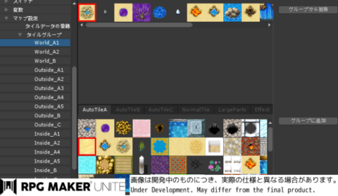 RPG Maker Unite details character animations, asset graphical ...