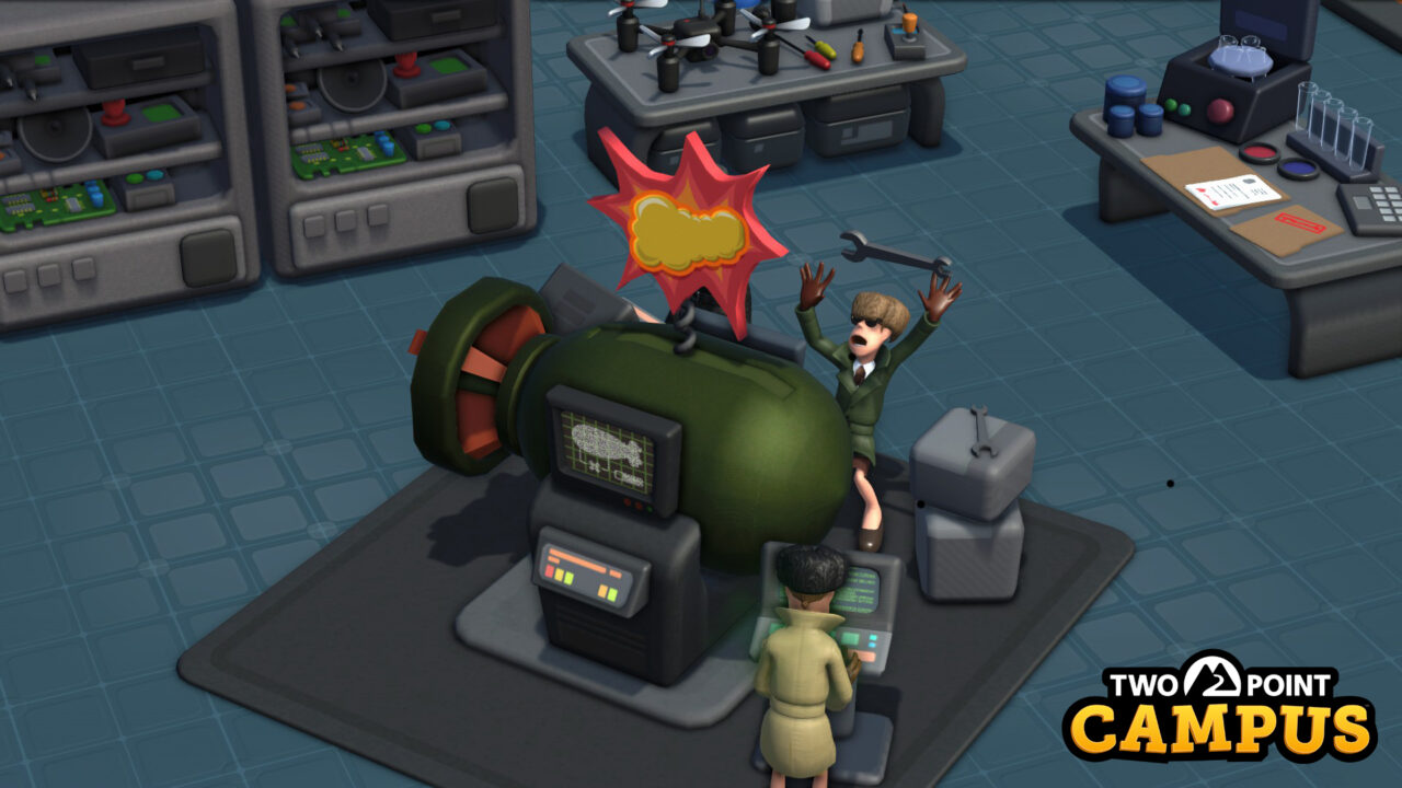 Two Point Campus ‘Spy School’ reveal trailer, screenshots - Gematsu