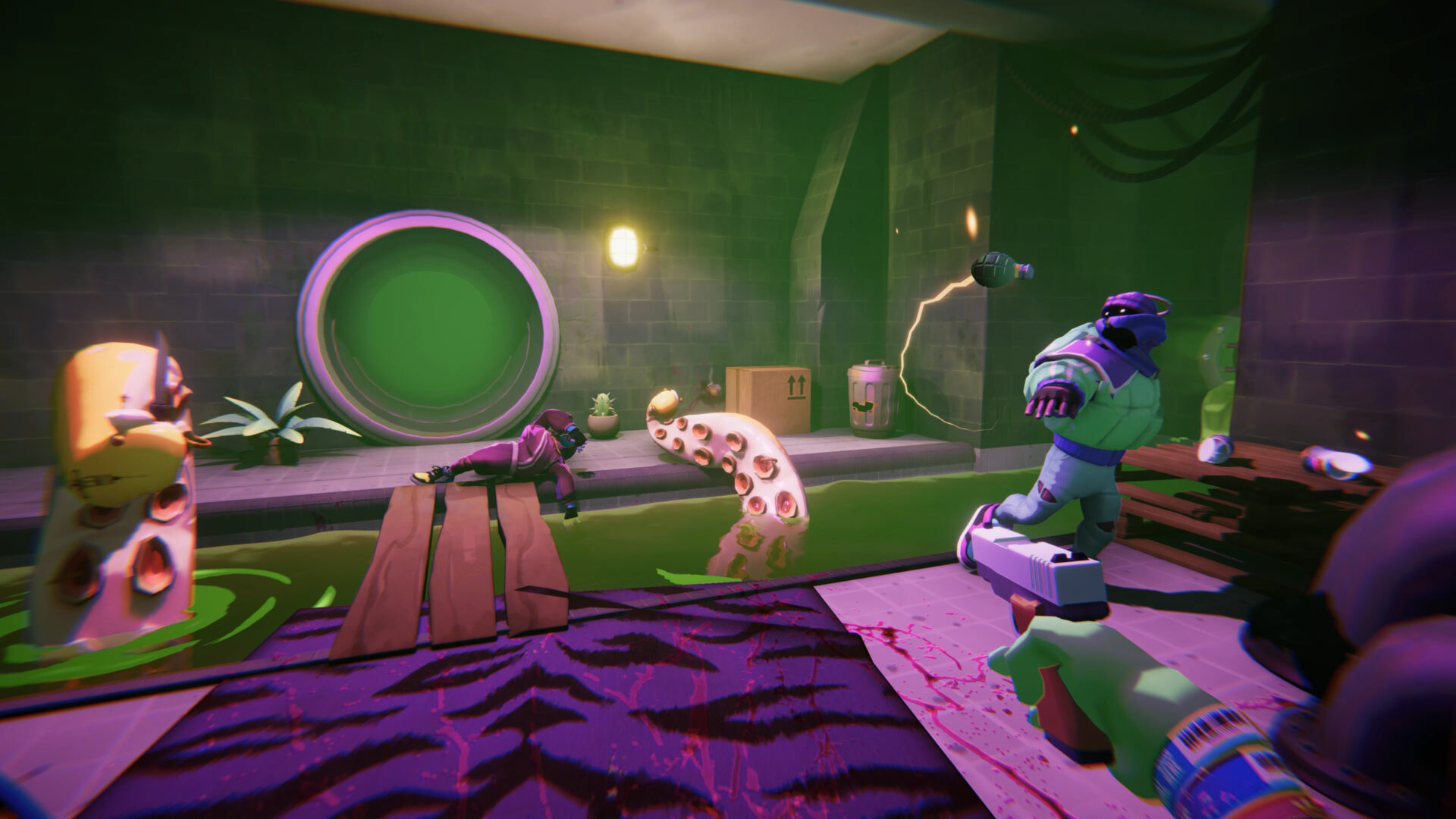 Fast-paced first-person action game Anger Foot announced for PC - Gematsu
