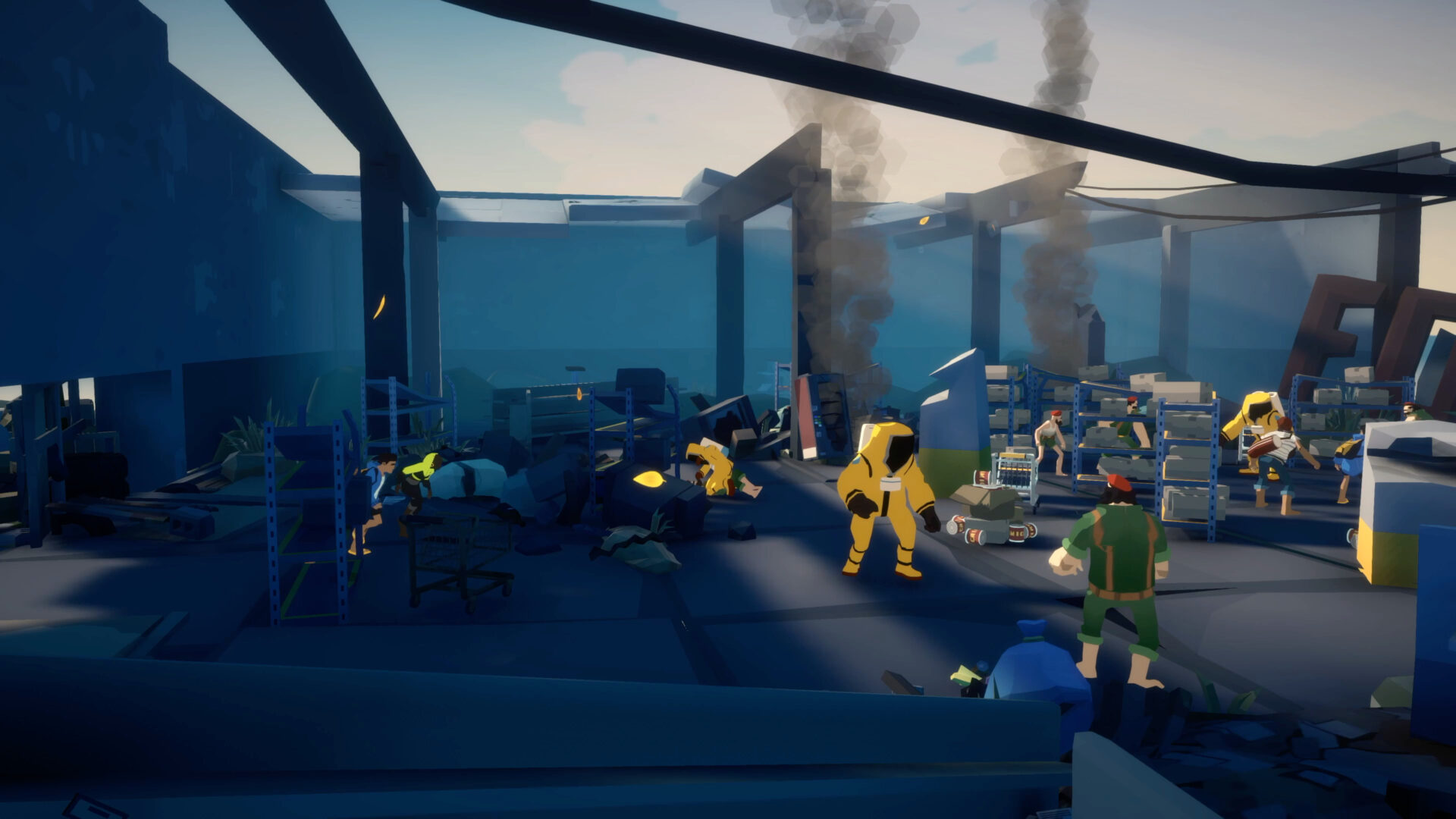 Climate change apocalypse tactical turn-based strategy game Highwater ...