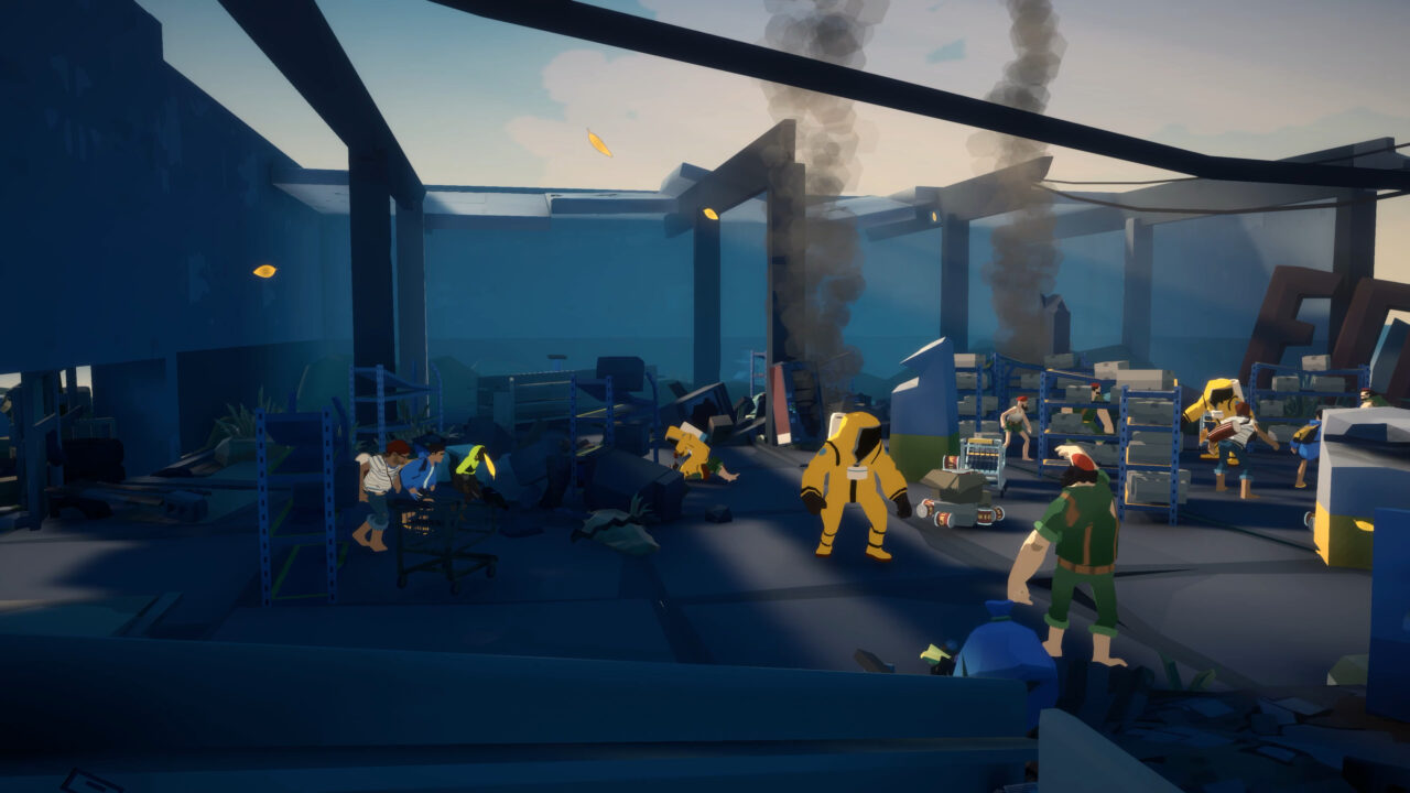 Climate change apocalypse tactical turn-based strategy game Highwater ...