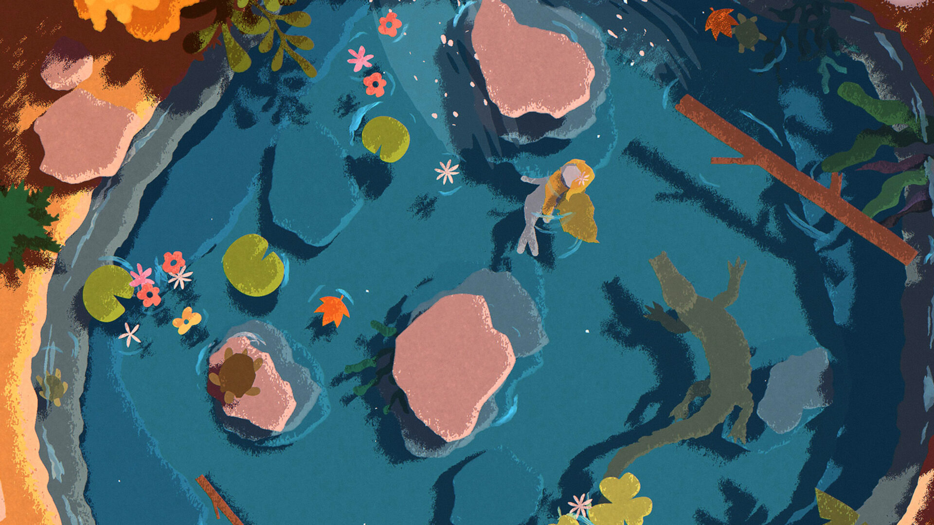 Colorful exploration adventure game NAIAD adds PS5, PS4 versions - Gematsu