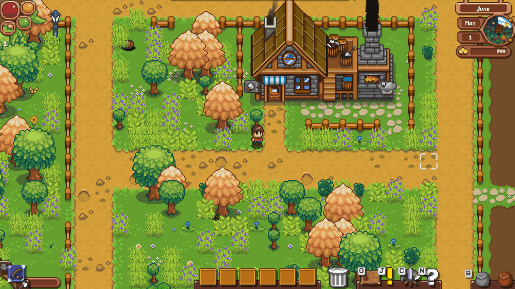 Farm life RPG Pixelshire announced for PC - Gematsu