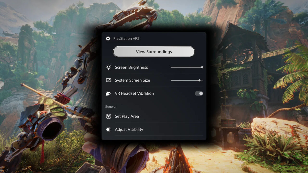 PlayStation VR2 user experience early look - see-through view ...