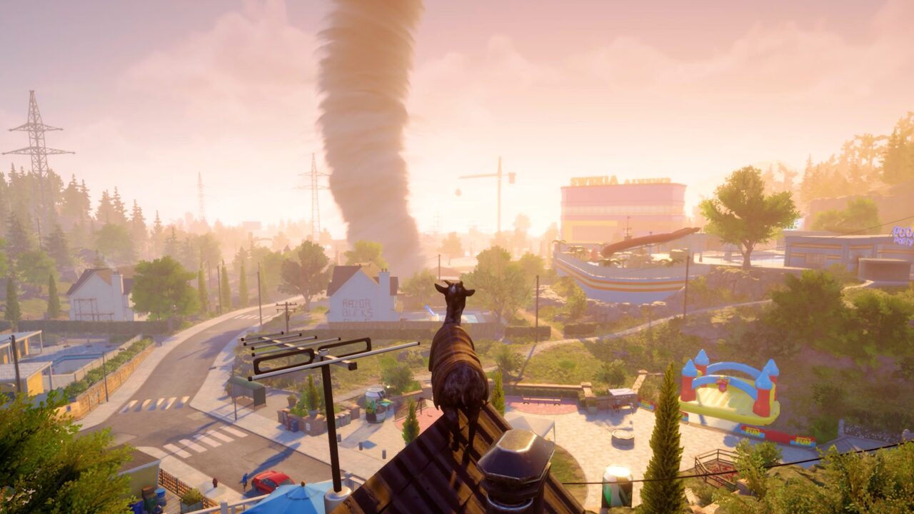 Goat Simulator 3 gameplay trailer, screenshots - Gematsu