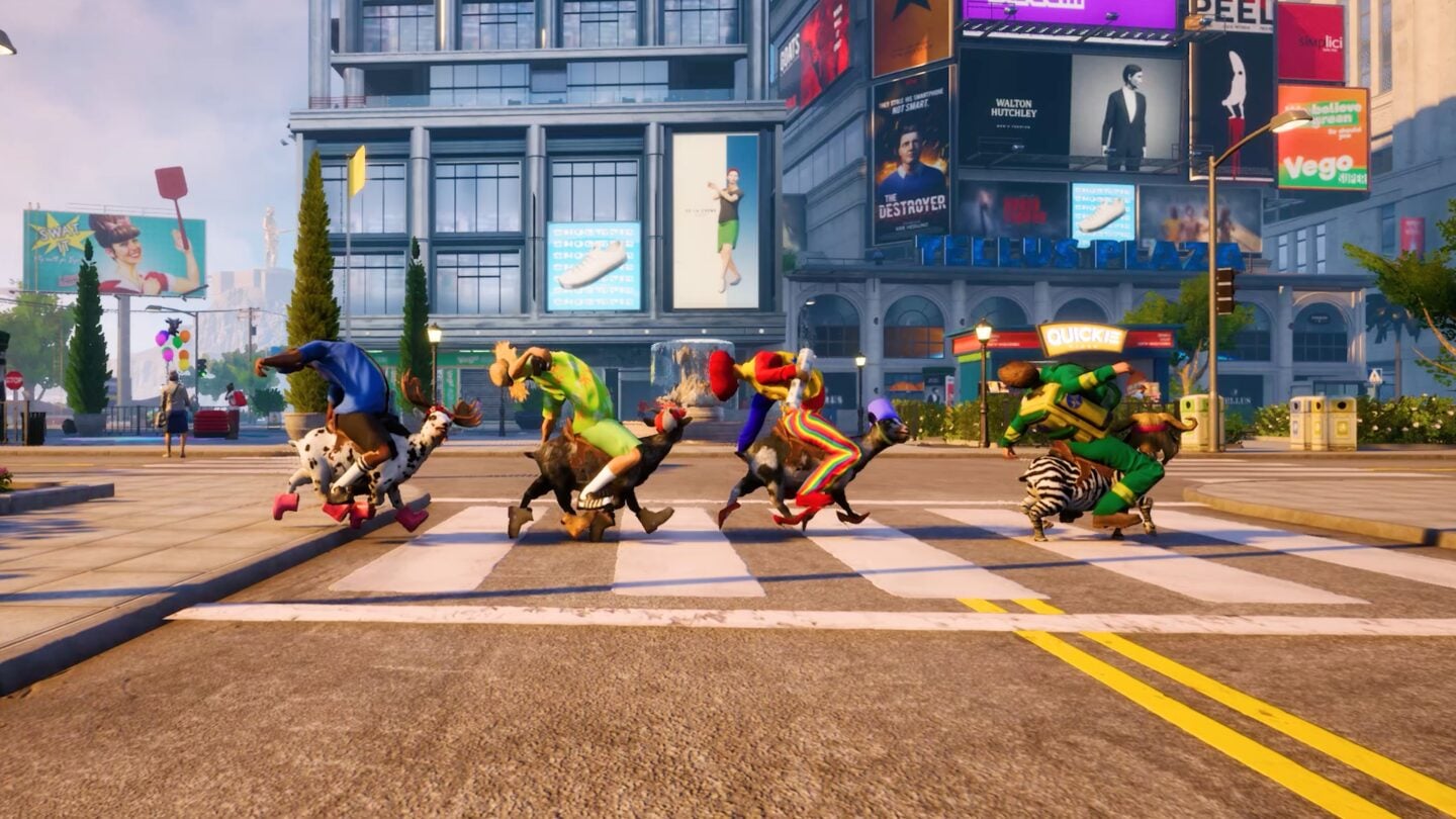 Goat Simulator 3 gameplay trailer, screenshots - Gematsu