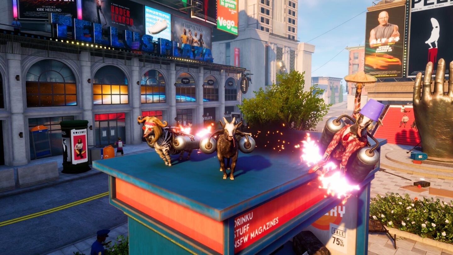 Goat Simulator 3 gameplay trailer, screenshots - Gematsu