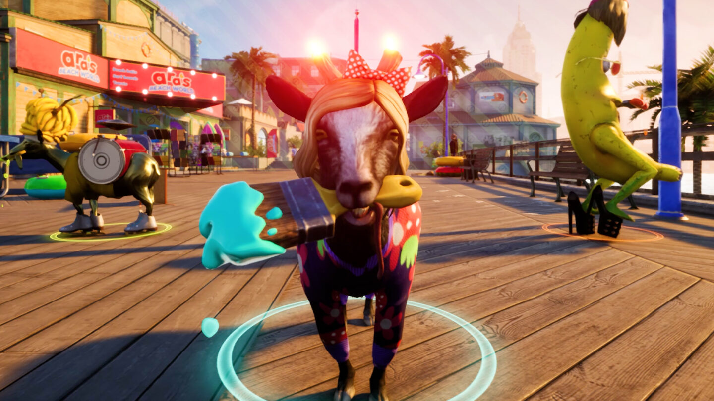 Goat Simulator 3 gameplay trailer, screenshots - Gematsu
