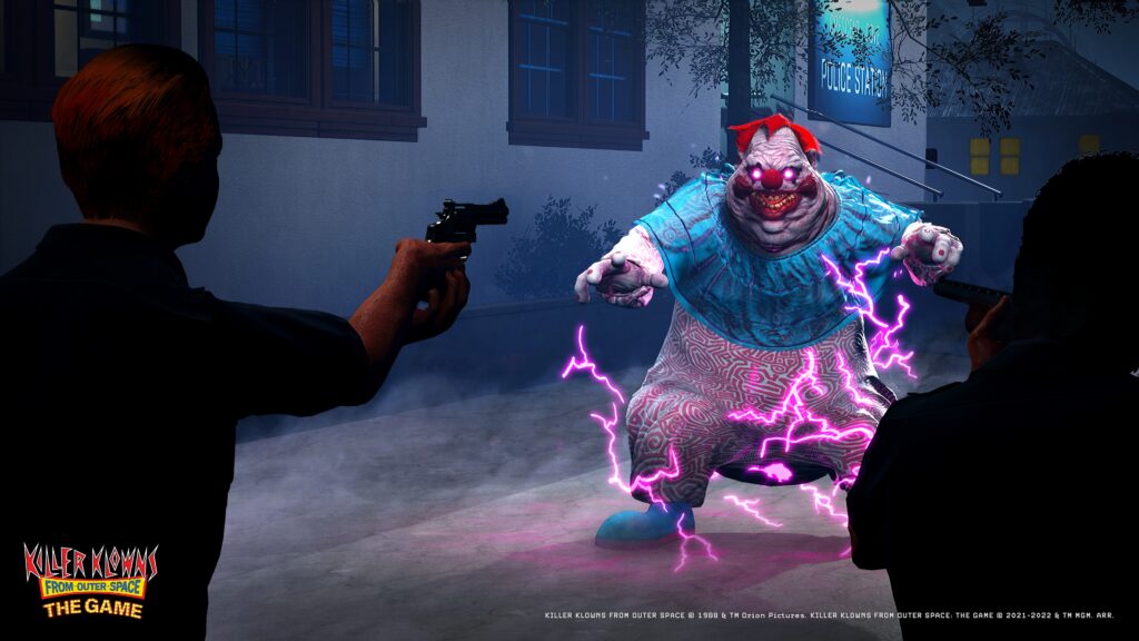 Asymmetrical multiplayer game Killer Klowns from Outer Space: The Game ...