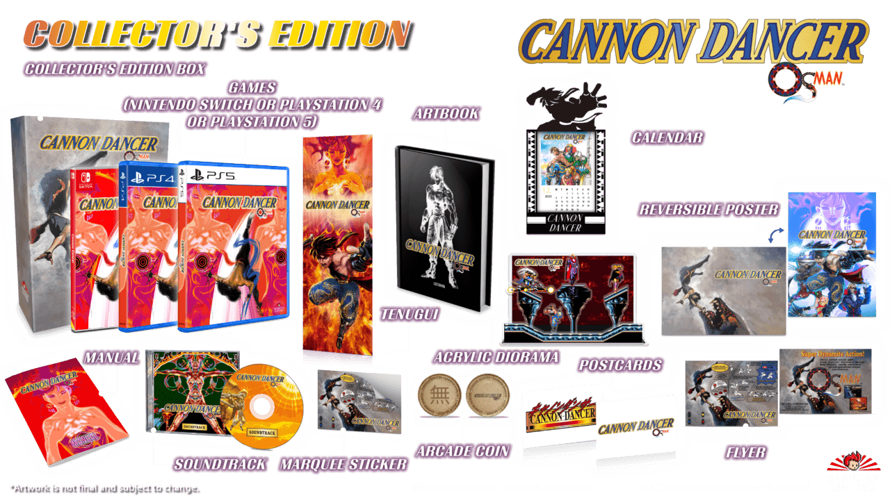 Cannon Dancer for PS5, Xbox Series, PS4, Xbox One, and Switch launches in early 2023 - Gematsu