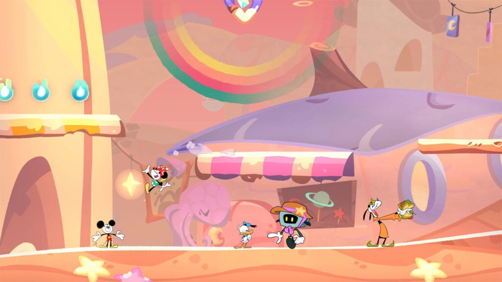 Side-scrolling co-op platformer Disney Illusion Island announced for ...