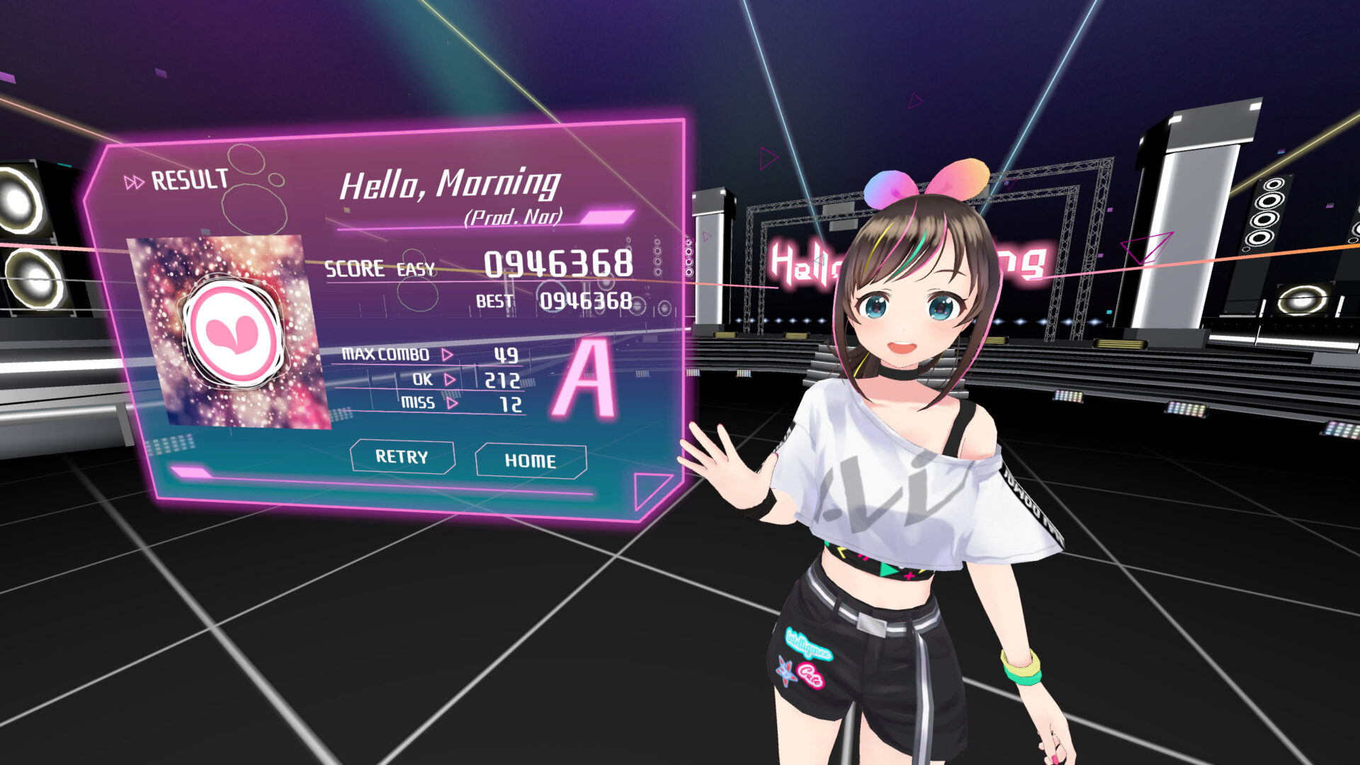 Kizuna AI: Touch the Beat! coming to PS5, PS4 in early 2023 - Gematsu