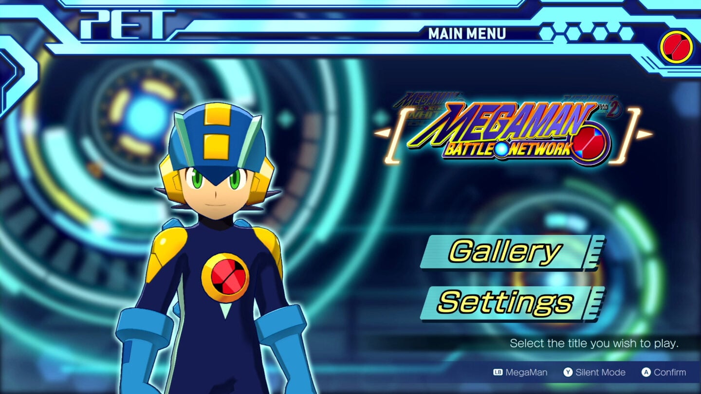 Mega Man Battle Network Legacy Collection adds 3D Mega Man.EXE title screen, online battles and ...