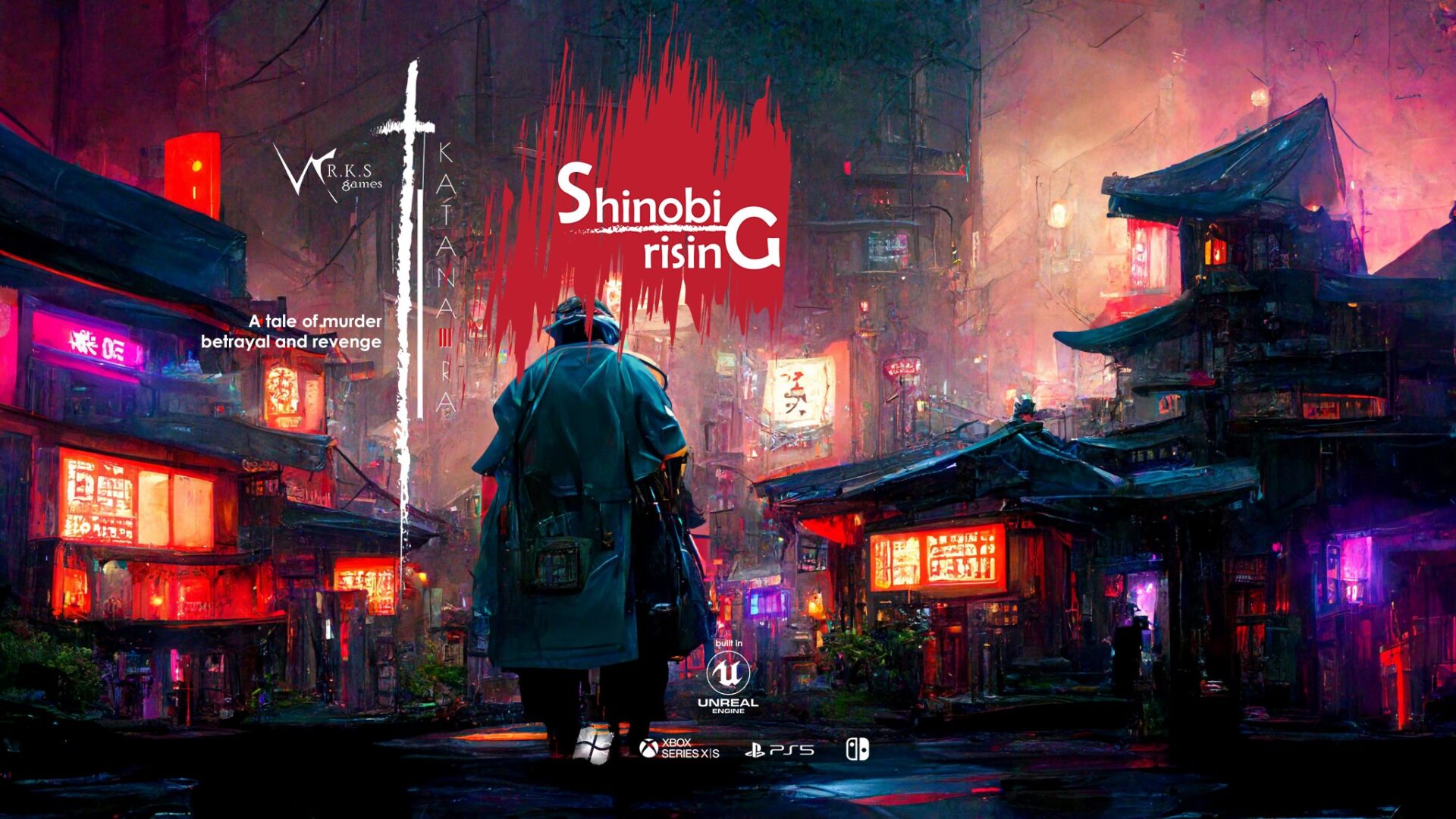 Japanese-inspired cyberpunk stealth side-scroller Shinobi Rising ...