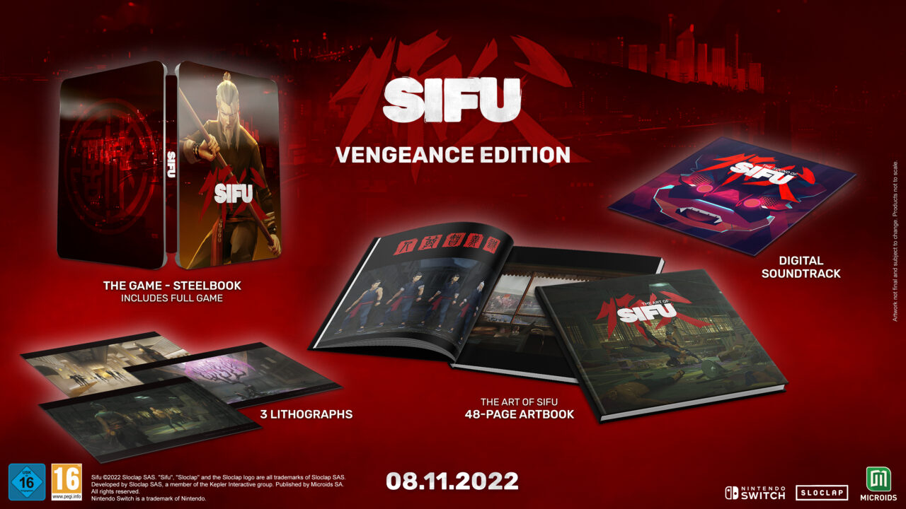 Sifu coming to Switch on November 8 - Gematsu