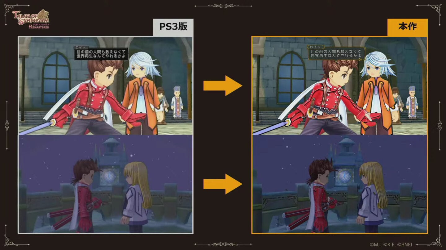 Tales of Symphonia Remastered - first PS4 and Switch gameplay - Gematsu