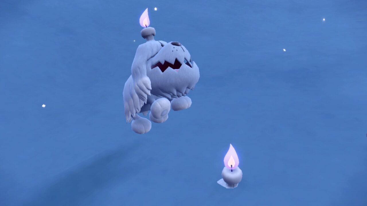 Pokemon Scarlet and Violet: Ghost Dog Pokemon Greavard