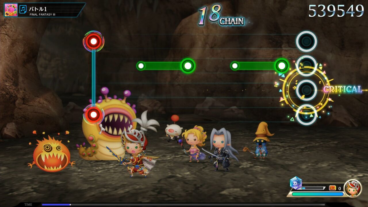 THEATRHYTHM FINAL BAR LINE details Characters, Gameplay, Quests, and more