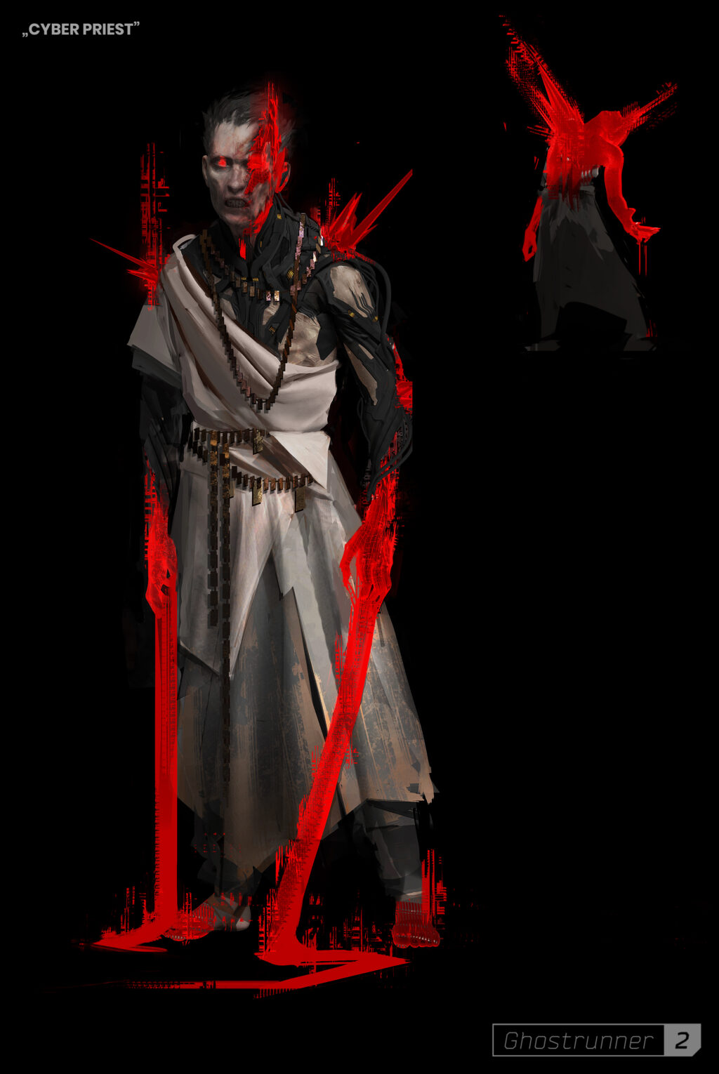 Ghostrunner 2 first concept artwork - Gematsu