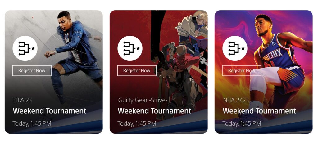 PlayStation Tournaments for PS5 now available - Gematsu