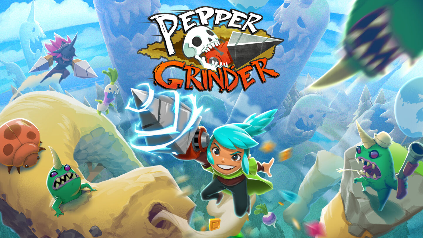 Devolver Digital and Ahr Ech announce side-scrolling action platformer Pepper Grinder for Switch ...